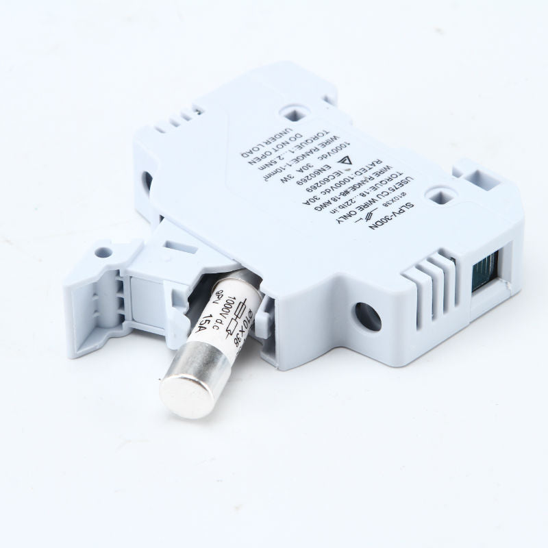 Fusible Solar 1000VDC 2A o 4A 10x38mm, 10-50KA, IEC60269.1, IEC60269.6 ...
